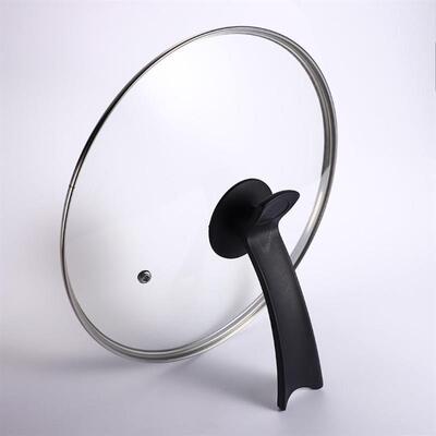 极速家用蒸锅盖头25厘米15-37cm19炒锅23/29钢化玻璃锅盖3X1 32 3