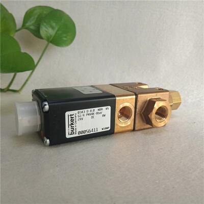 burkert0343 C 8.0 两位三通电磁阀 常开/常闭 宝德