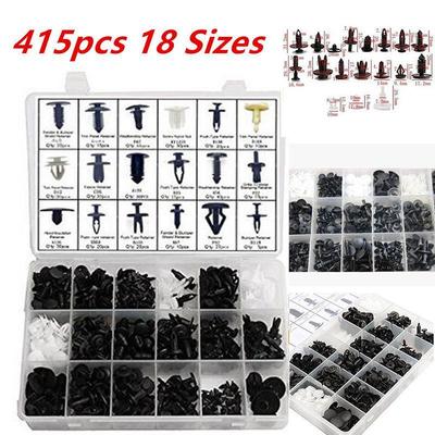 2024 New 415 Pcs 18 Sizes Car SUV Auto Push Pin Rivet Trim