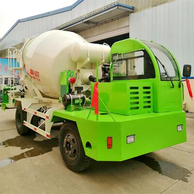 商砼小型水EAF泥搅拌混罐向车运双行驶凝土搅拌车水泥输罐车