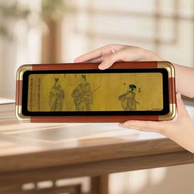 东晋大画家之洛神赋图女史箴图件创意相顾框N04诸事摆家居装饰恺