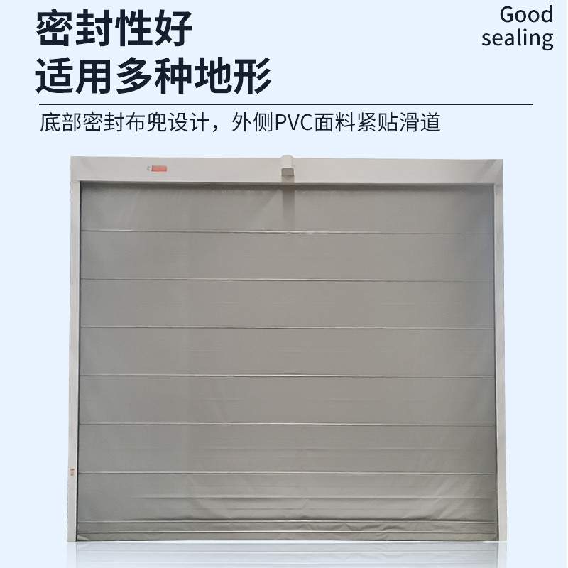 双层堆积门抗风门柔性大门船坞厂电动门飞机库提升门自动门车库门
