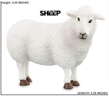 极速Terrad by Battat  Farm Animals (Sheep  Bull & Horse) -