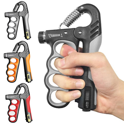 5-100kg Hand Grip Muscle Strengthener Trainer Adjustable Han
