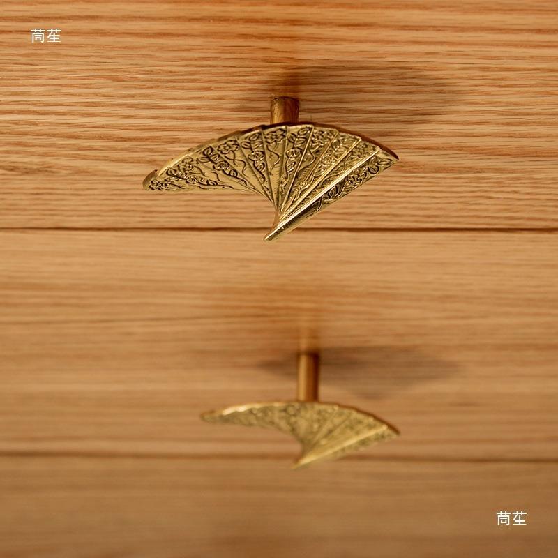 创意奢扇形轻手羽把毛复古欧式柜拉门抽屉衣thu+lzny柜酒柜橱柜门