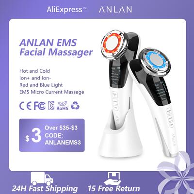 ANLAN  Facial MassagerLEDLight Face Lifting Skincare跨境香港