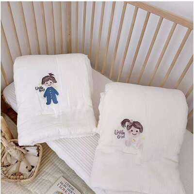 睡A类儿童原棉被冬季纯棉春秋被1205x10被褥幼芯儿园午WTE薄被子