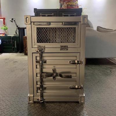 集装箱柜子古工业风DG1806储物柜柜收创意斗小柜子抽屉柜边柜小复