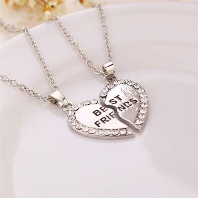 极速tter dNecklace Fashion Couple Necklace Men Friendship Je