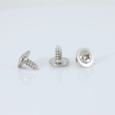 现货批发 PWA2.6*6*8  带垫自攻螺丝 镀镍 盘头垫片一体 带大介子