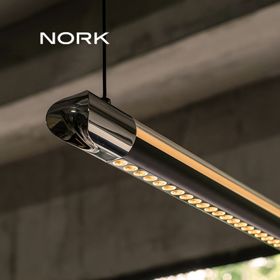 诺克皓月饭厅吊灯轻奢现代茶室简约岛台吧台餐桌高端一字长条灯具