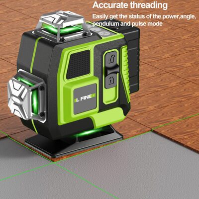 LFINE4D16线3D12线绿光水平仪激光水平仪投线仪Laser level