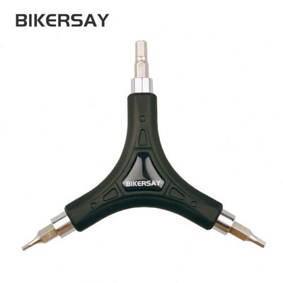 BIKERSAY多功能Y型扳手 三角型内六角自行车多功能便携式维修工具