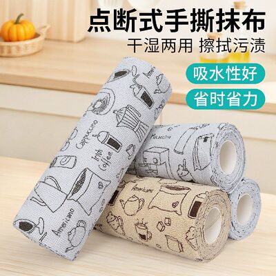 周抛懒人抹布干湿两用吸水去污