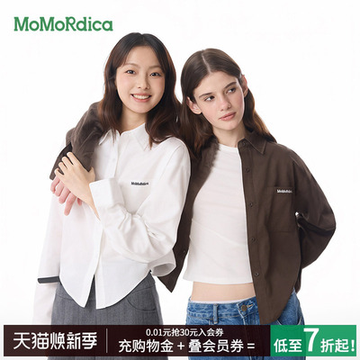 MoMoRdica2025秋季短款衬衫