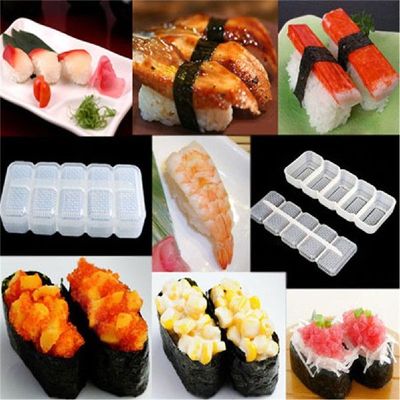 极速5 Rolls Sushi Maker Sushi Mold Japan LNigiri Sushi Mold