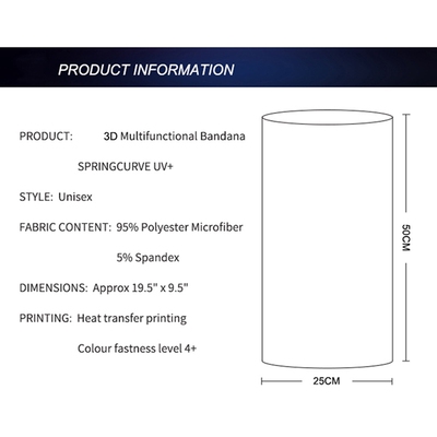 极速National Flag Bandasna Men Scarf Cycling Face Mask Seaml