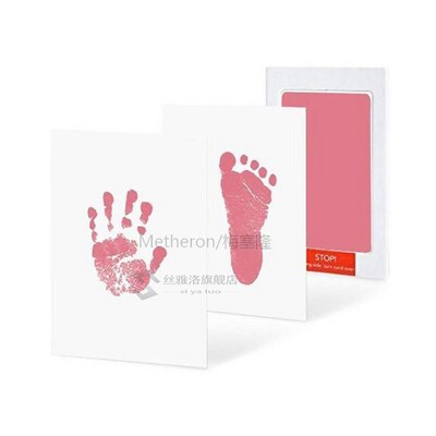 极速Baby Ink Pad Paw Print Pads Baby Paw HaNnd Footprint Mak
