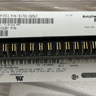 51731-023LF PWRBLADE FCI连接器 RAH- 大电流 模块电源14P32S