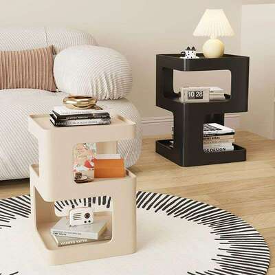 边沙发RIE边创客厅小茶几床头几轻奢角几卧室现代简柜约铁艺床头