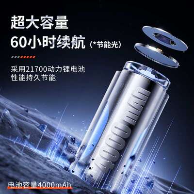 昕诺车飞手地电公筒自行车超亮强光前SFL2506灯路车山车单骑行装