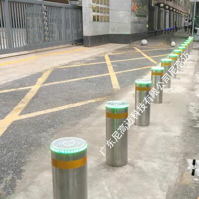 双向液压一EEI体升降柱04不锈钢成品电动车式档智缩能防撞柱厂升