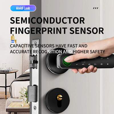 Smart lock home door lock office password fingerprint lock