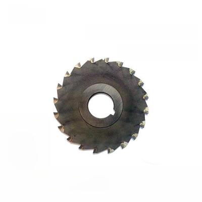 镶合金三面刃铣刀100X2X3X4X5X6X7X8X9X10X12X14X16X18X20X22X25