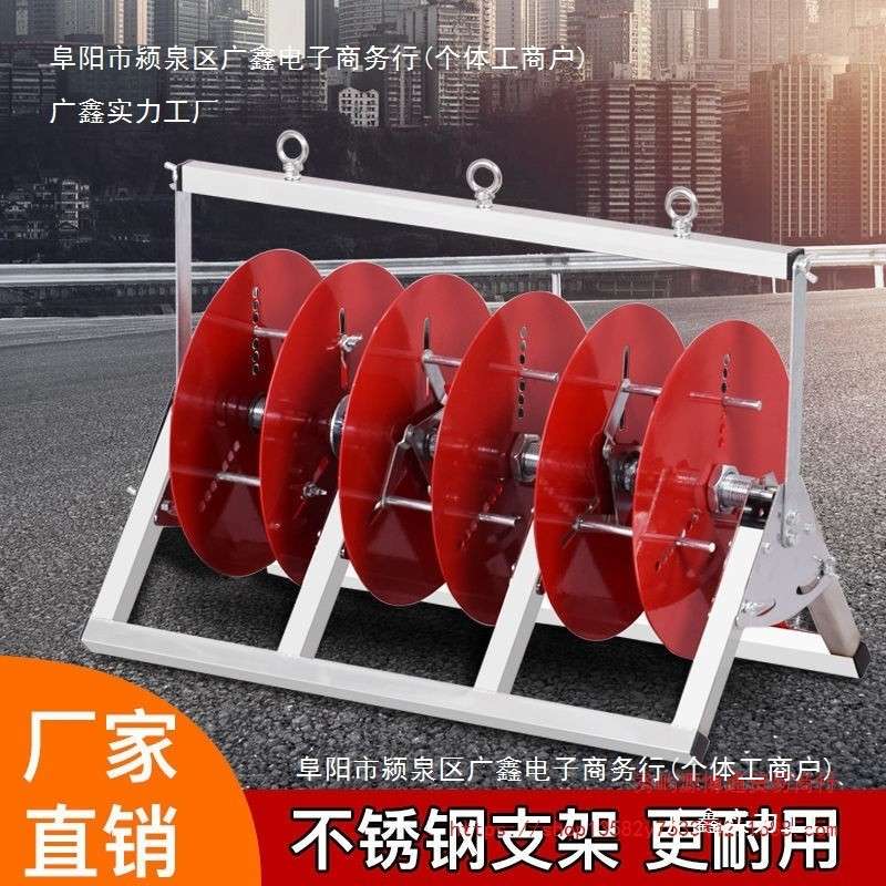 电工线放线放线器电放线盘放线折FZI叠BV线三线架多线工具其它