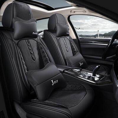 四季可用透车气翻毛汽车座垫座套厂家位新款全皮轿80310车座垫皮