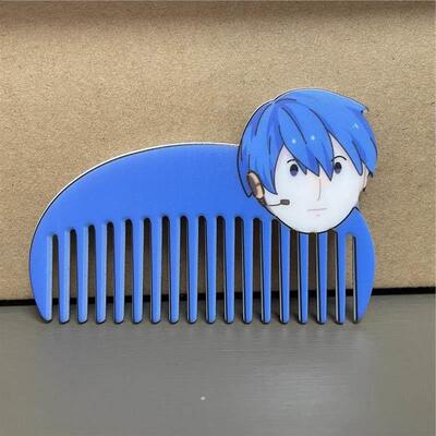 【现货】Kaito同人梳子!抽象可爱送女友梳子双面印刷!妈咪已授权!