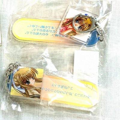 CLANNAD Key社 25周年 神尾观铃 回忆挂件名言长条钥匙扣谷子周边