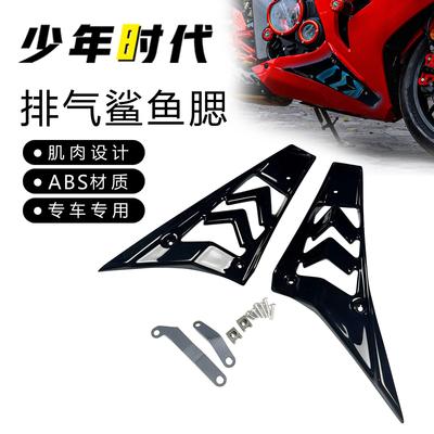 适用赛800RS 赛800 赛600RS鲨鱼鯺导流罩 镂空侧板 包围装饰板