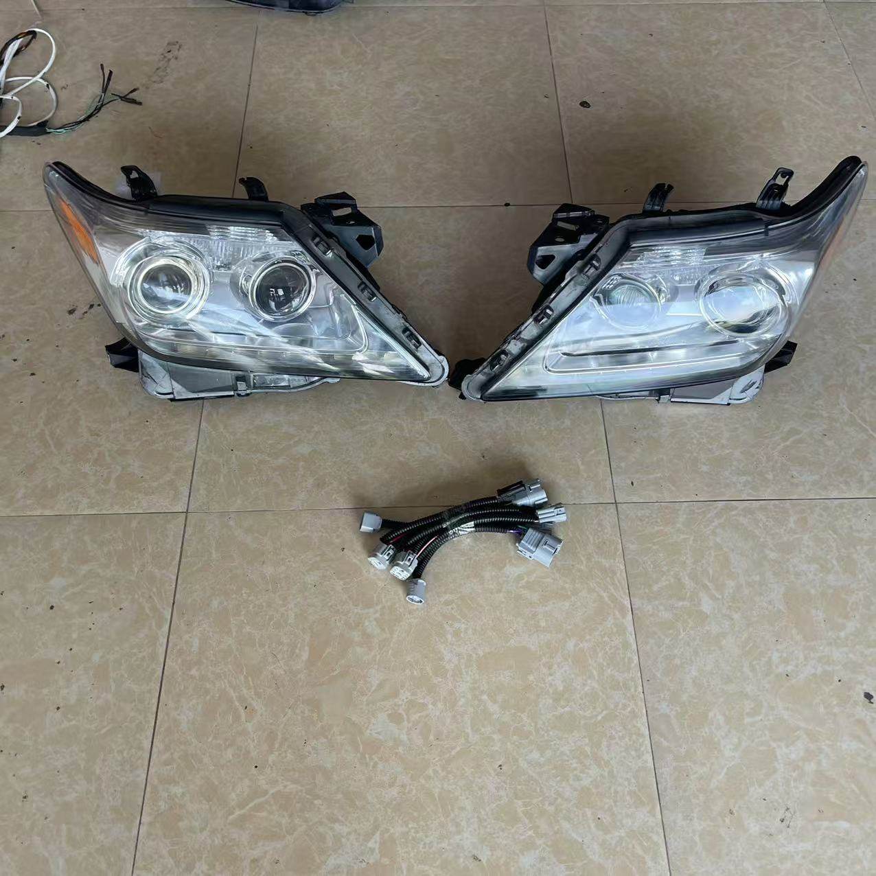 适用于雷克萨斯LX570前大灯 车灯 GXX460 13款lx570前照灯总成_虎窝淘