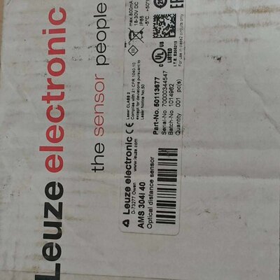 Leuze劳易测激光传感器 AMS 304i 40，订货号5
