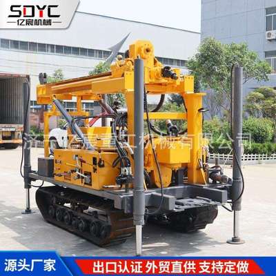 300米岩芯钻机液压水井钻机农用打井机取样勘探设备深层岩芯钻机