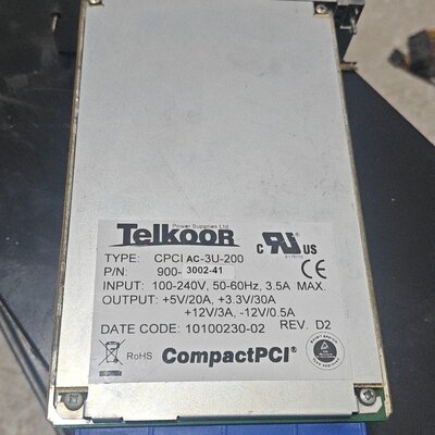 议价Telkoor CPCI AC-3U-200电源模块型号9可维修