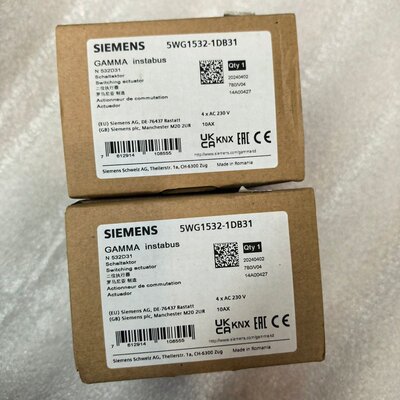 议价西门子 GAMMA instabus二位执行器 5WG153可维修