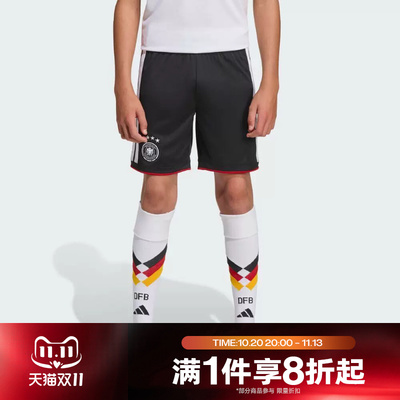 滔搏adidas阿迪达斯大童运动舒适休闲短裤JZ4562