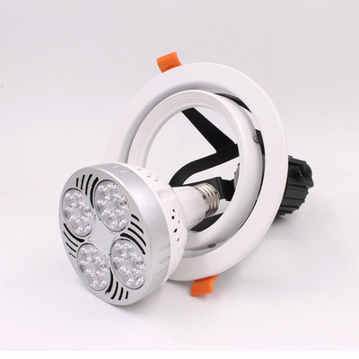 LED射灯c嵌入式大摇摆PAR30射灯灯架35W40W天花灯服装店展厅开孔