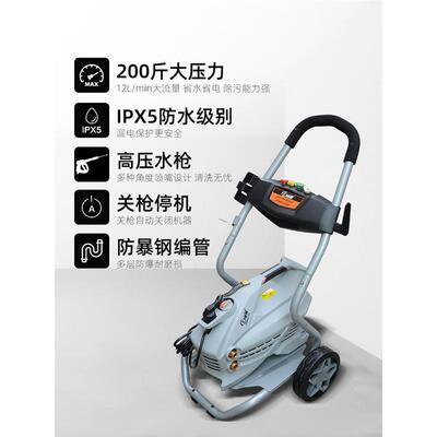 绿田绿霸L-890G分体式高压洗车CFZ机手提V清机家洗用220大T功率水