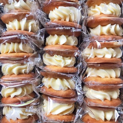 娃娃脸椰蓉西洋糕蛋糕批发摆摊必备商用老式夹心硬奶油黄油早餐甜