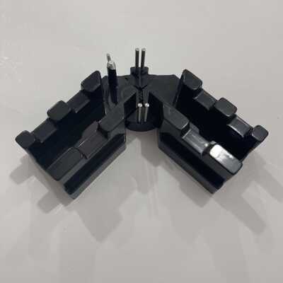 Bevel and mitre box 2合1功能斜角斜接框用于切割精密斜切带刻度