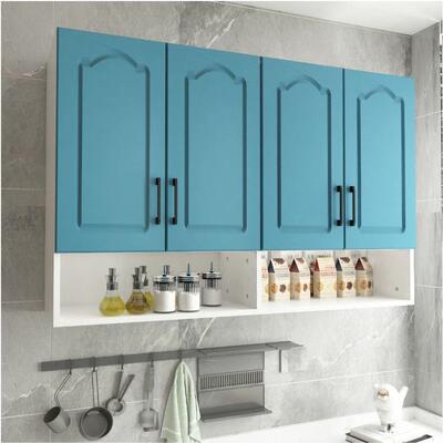 房吊柜墙壁MQF柜客储物柜家用橱柜墙式挂收纳柜厅阳台置厨物架可