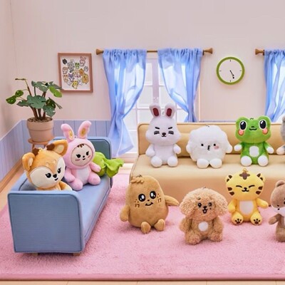 现货小17钥匙扣玩偶sevn