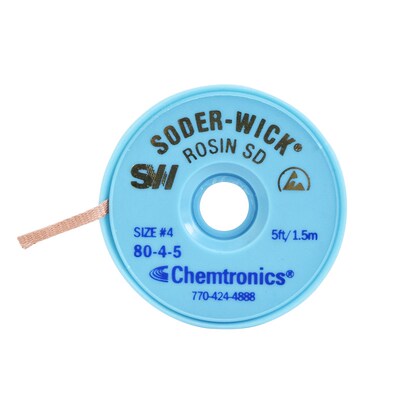 SODER-WICK吸锡线SW18035/16045松香型主板焊盘脱锡除锡吸锡编带