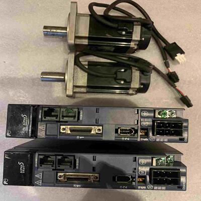 富士伺服两套特殊型号驱动RYH401F5-VV2电机GYB7询价