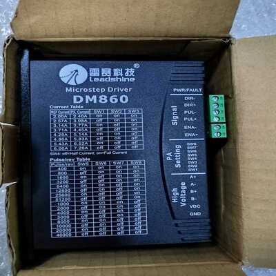 雷赛步进电机驱动器 DM860一台，少一个接线端子，如图~询价