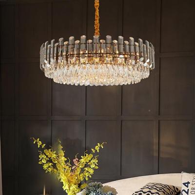 卖热轻奢水吊灯客厅灯202年新款简约现代58030卧室餐厅灯全屋晶灯