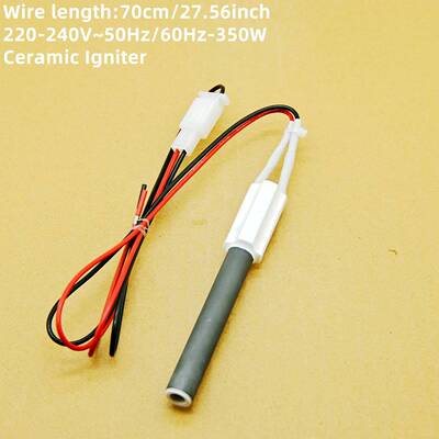 V20350陶3瓷点火器火生物颗粒燃料点火棒耐高温抗酸碱GET点快